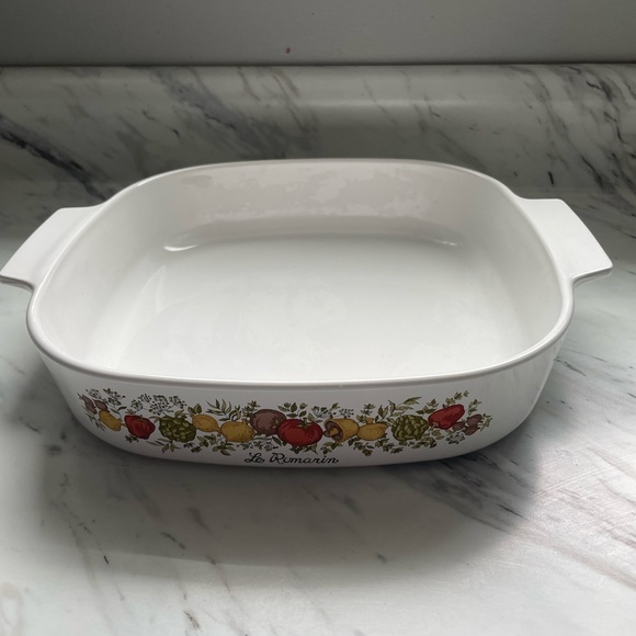 Corningware | Kitchen | Vintage Corningware Baking Dish Spice Of Life L ...